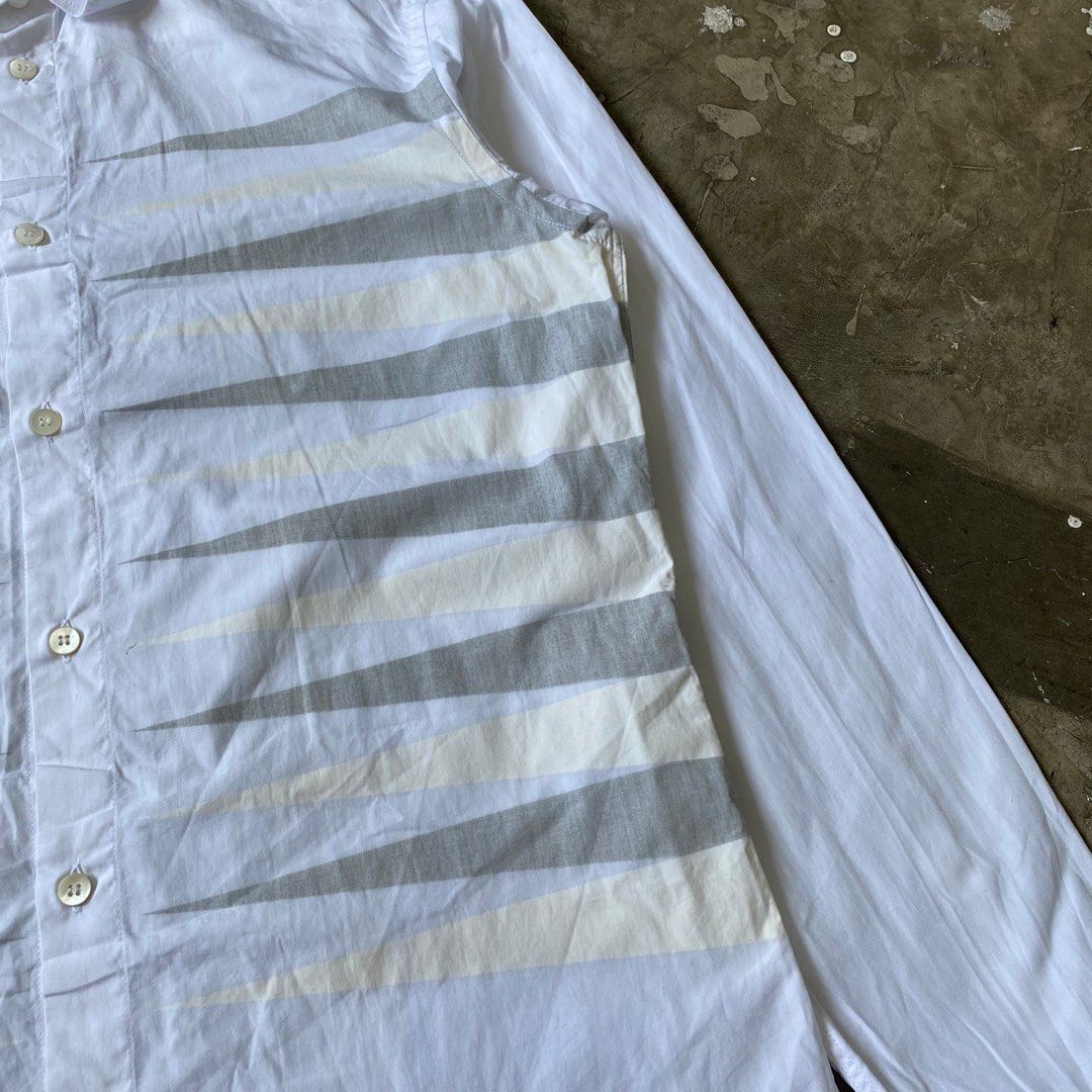 Hussein Chalayan Stooth L/S, Men's Fashion, Tops & Sets, Formal Shirts ...