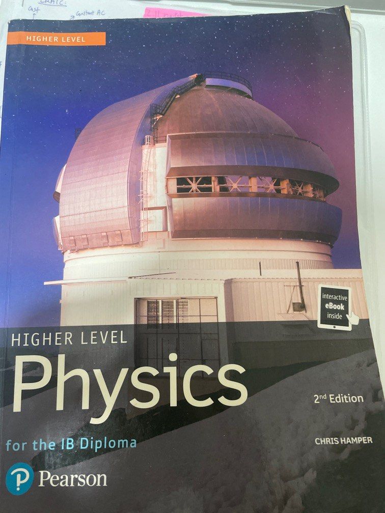 IB Physics HL Chris Hamper Pearson 2nd Edition, Hobbies & Toys, Books ...
