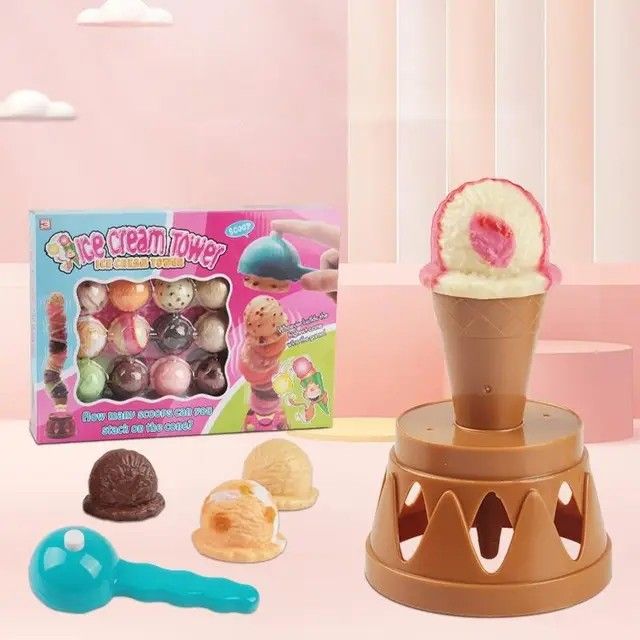 Ice Cream Tower, Hobbies & Toys, Toys & Games on Carousell