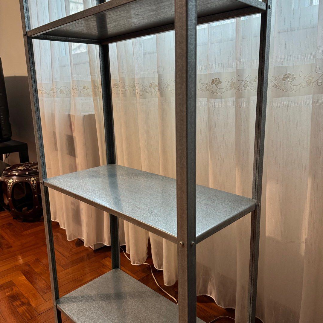 IKEA Hyllis Metal Shelving Unit, Furniture & Home Living, Furniture, Shelves, Cabinets & Racks ...