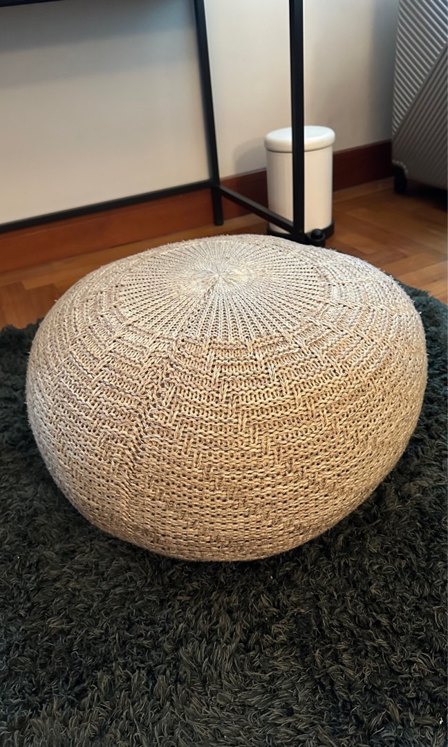 Ikea Sandared Pouffe, Furniture & Home Living, Home Decor, Cushions ...