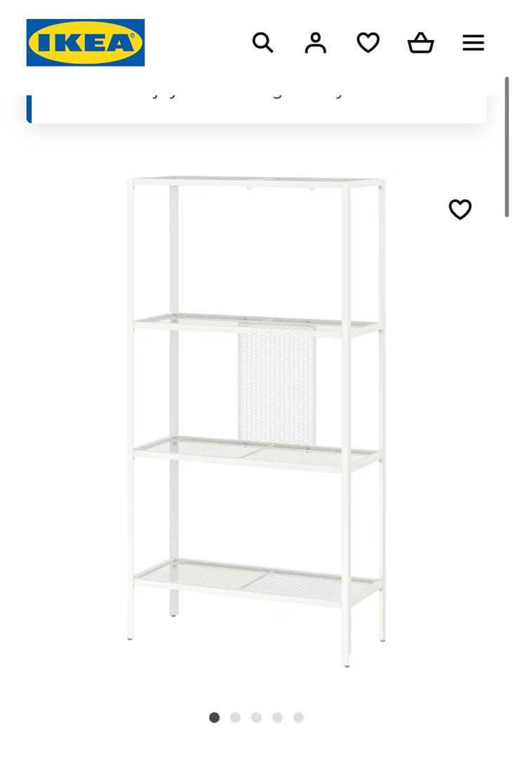 IKEA Storage Rack, Furniture & Home Living, Furniture, Shelves ...
