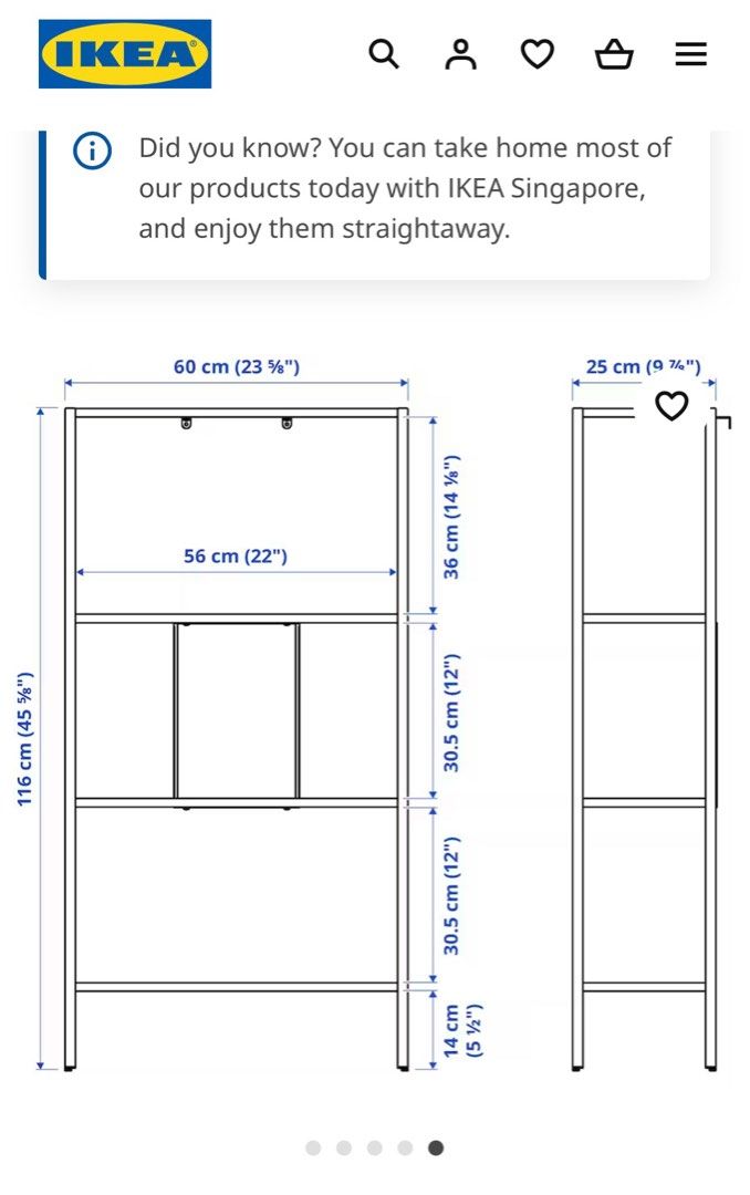 IKEA Storage Rack, Furniture & Home Living, Furniture, Shelves ...