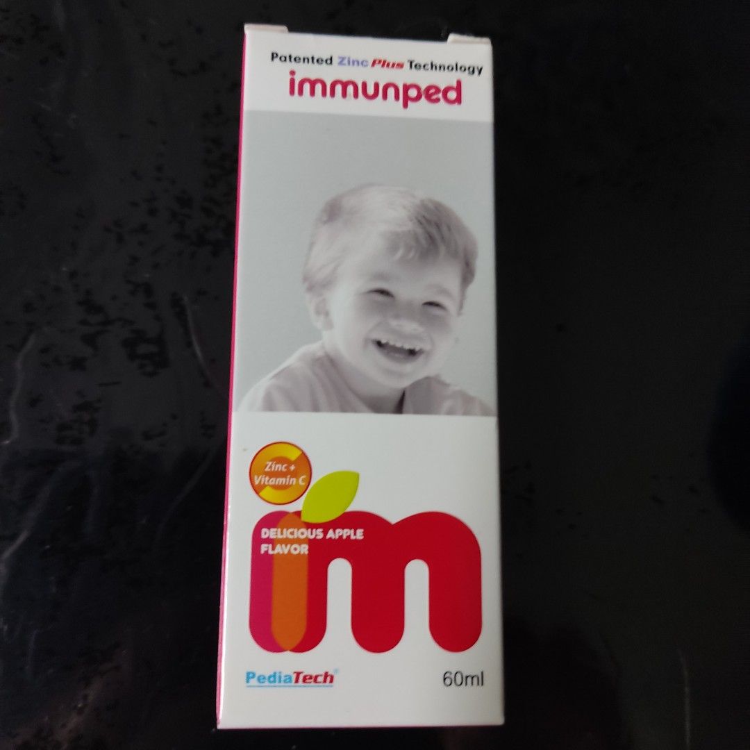 Immunped Patented Zinc + Vitamin C, Health & Nutrition, Health ...