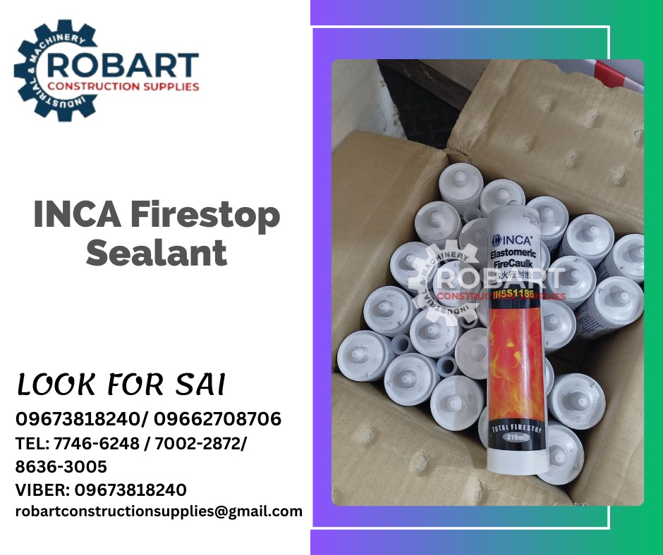 INCA Firestop Sealant, Commercial & Industrial, Construction Tools ...