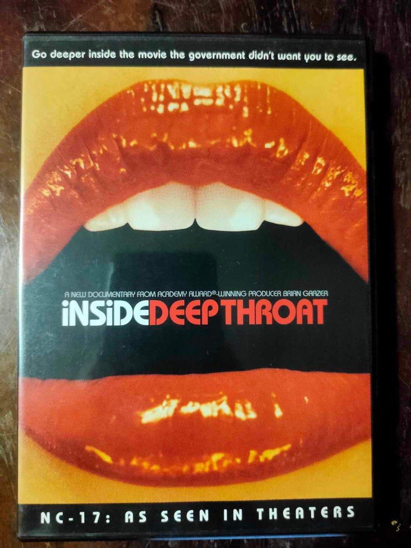 INSIDE DEEP THROAT - DVD, Hobbies & Toys, Music & Media, CDs & DVDs on ...