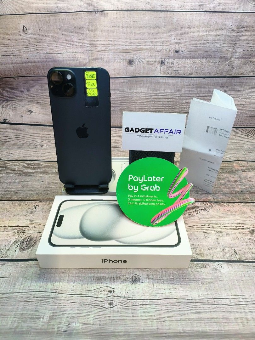 iPhone 15 Plus Black 256GB, Mobile Phones & Gadgets, Mobile Phones ...