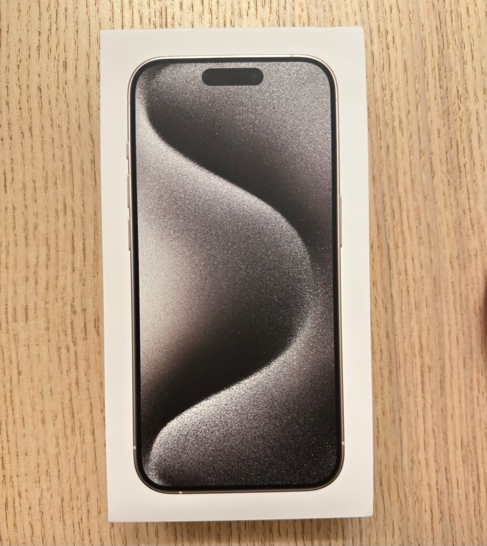 iPhone 15 Pro White Titanium 128GB, Mobile Phones & Gadgets, Mobile ...