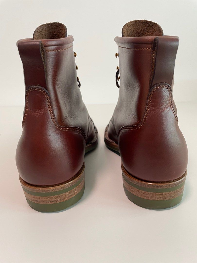 Iron Boots TCO Seidel British Tan Double Shot Leather Boots US8, Men's ...