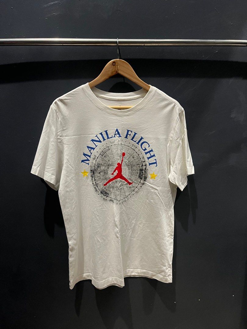 JORDAN MANILA FLIGHT, Men's Fashion, Tops & Sets, Tshirts & Polo Shirts ...