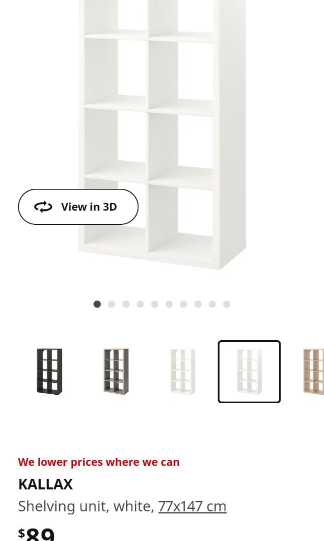 Kallax, Furniture & Home Living, Furniture, Shelves, Cabinets & Racks ...