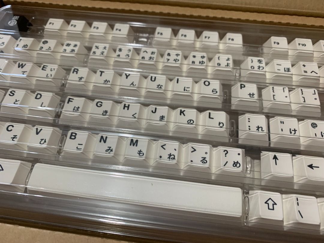 KBDFANS EPBT X GOK KURO/SHIRO PBT KEYCAPS SET, 電腦＆科技, 電腦周邊及配件, 電腦鍵盤及相關 ...