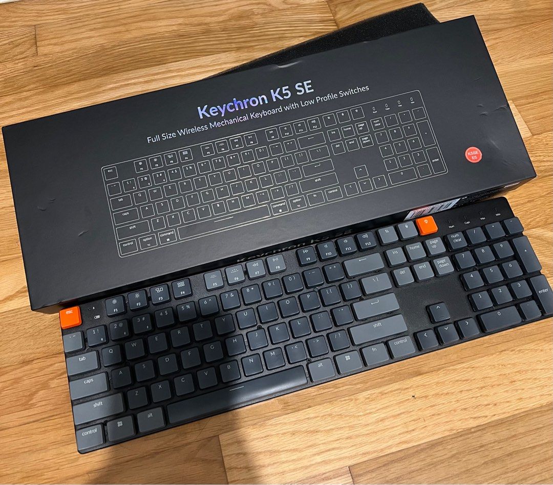 Keychron K5 SE Wireless Mechanical Keyboard, Computers & Tech, Parts ...