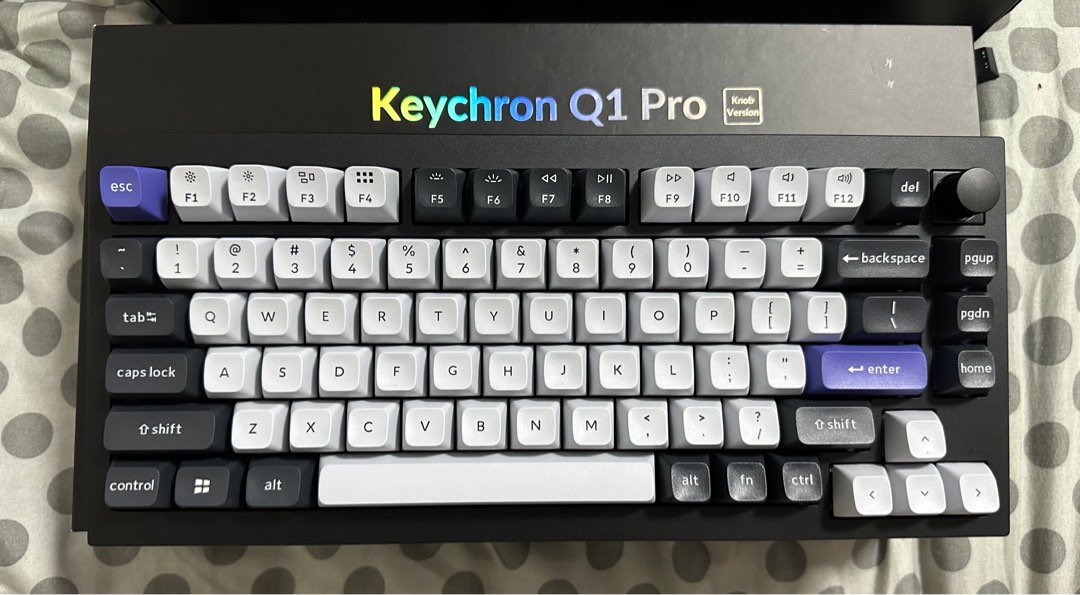 Keychron Q1 Pro QMK/VIA 75% Wireless Custom Keyboard , Computers & Tech, Parts & Accessories ...