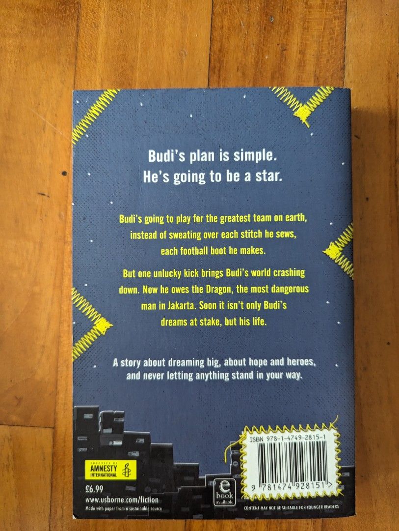 Kick by Mitch Johnson, Number the Stars by Lois Lowry, The terrible ...