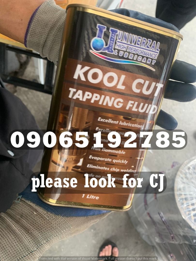 Kool Cut Tapping Oil, Commercial & Industrial, Construction Tools & Equipment on Carousell