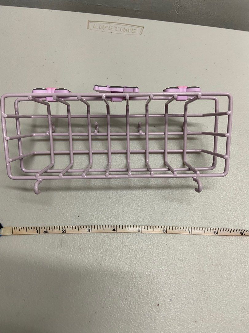 Kuromi basket rack, Hobbies & Toys, Memorabilia & Collectibles, Fan ...