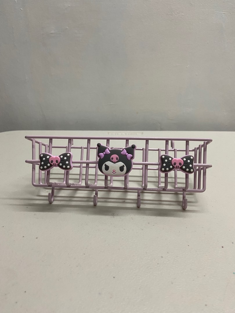 Kuromi basket rack, Hobbies & Toys, Memorabilia & Collectibles, Fan ...