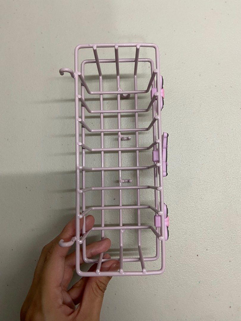 Kuromi basket rack, Hobbies & Toys, Memorabilia & Collectibles, Fan ...