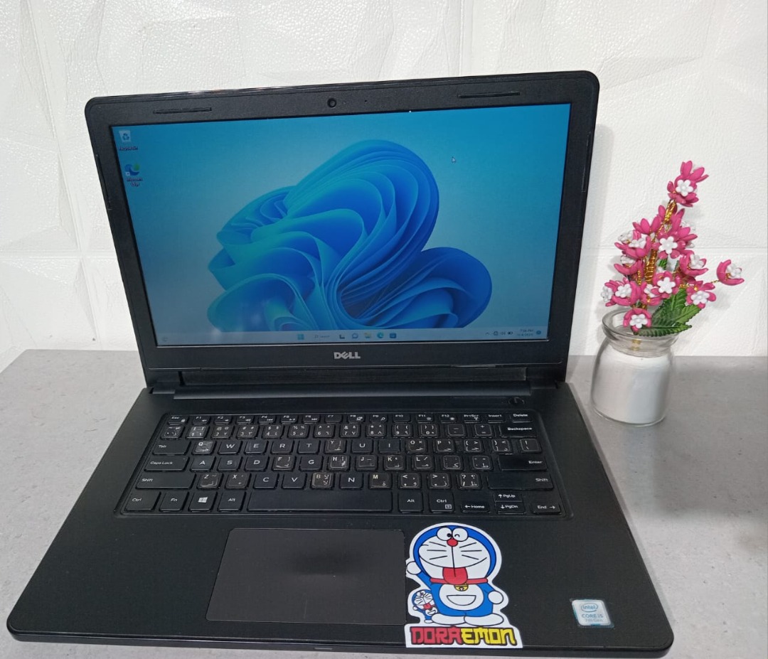 LAPTOP DELL inspiron 14-3467 intel core i5 black mate 14 inch ram 8g, Elektronik, Komputer ...