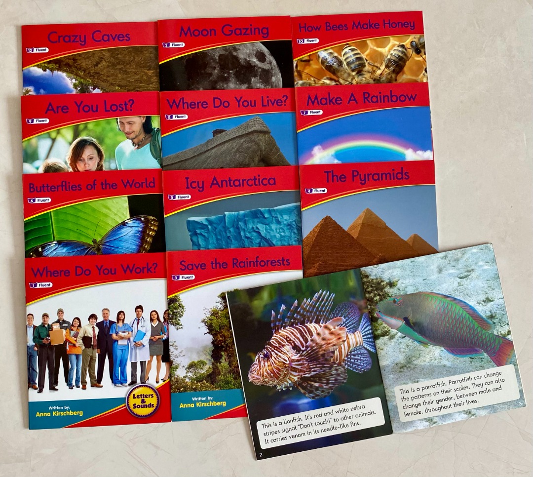 Letters & Sounds Decodable Phase 6, Non-Fiction by Anna Kirschberg (12 ...