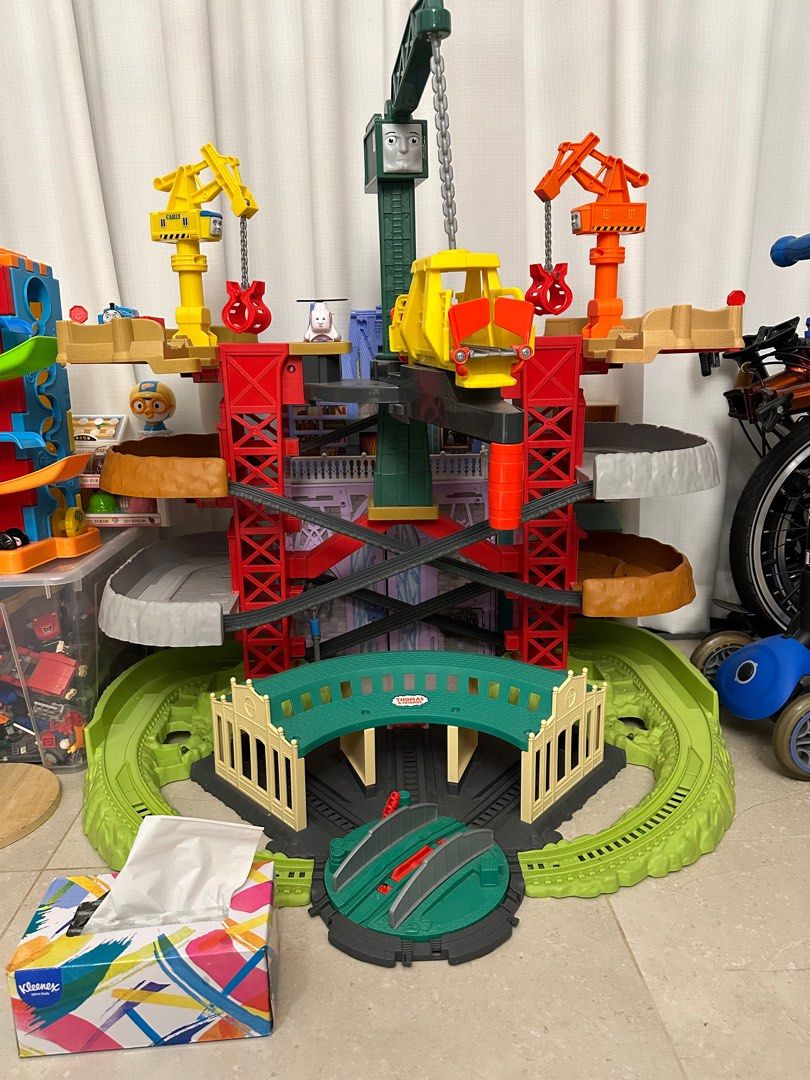 Lightly used Thomas and friends super tower multicolor harold Percy ...