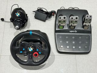 Logitech G29 Driving Force Steering Wheel + Shifter, Video Gaming ...