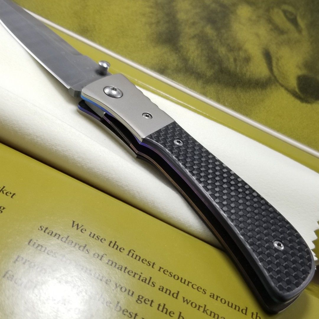 Lone Wolf tactical folder Knives pre Benchmade brian tighe Limited ...