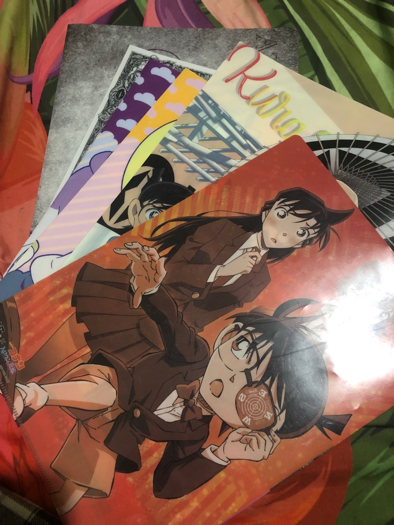 Lot set of anime clear files, Hobbies & Toys, Stationary & Craft, Art ...
