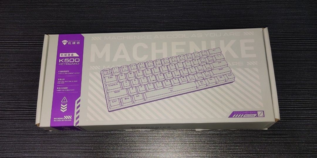 Machenike K500 B61 Mechanical Keyboard 60% 61 keys wired keyboard Hot ...