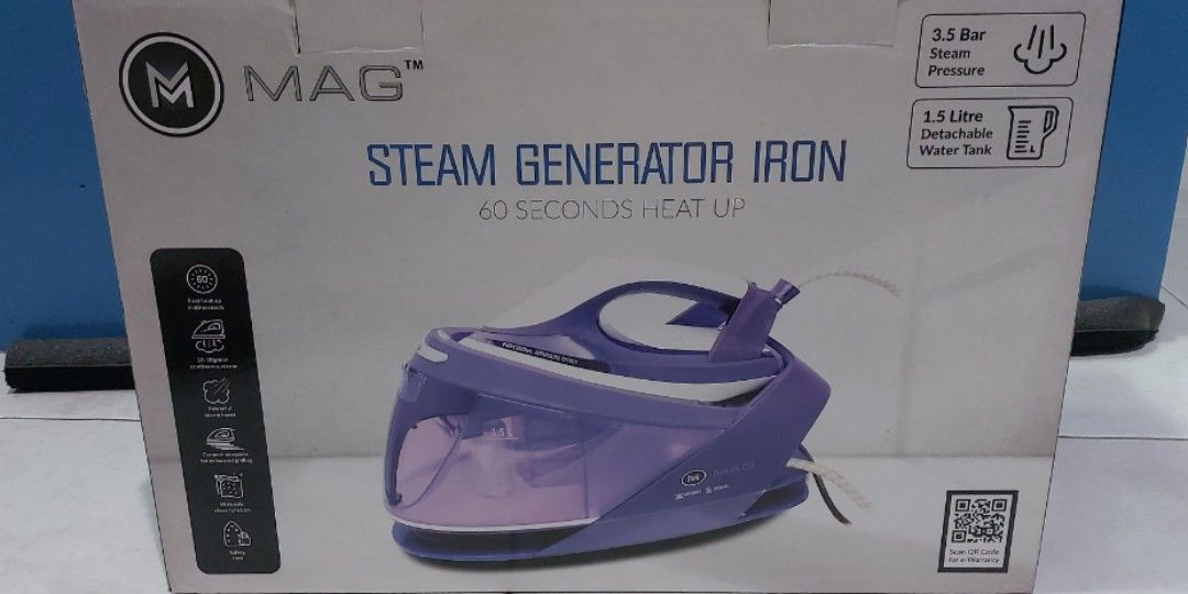 MAG Steam Generator Iron, TV & Home Appliances, Irons & Steamers on ...