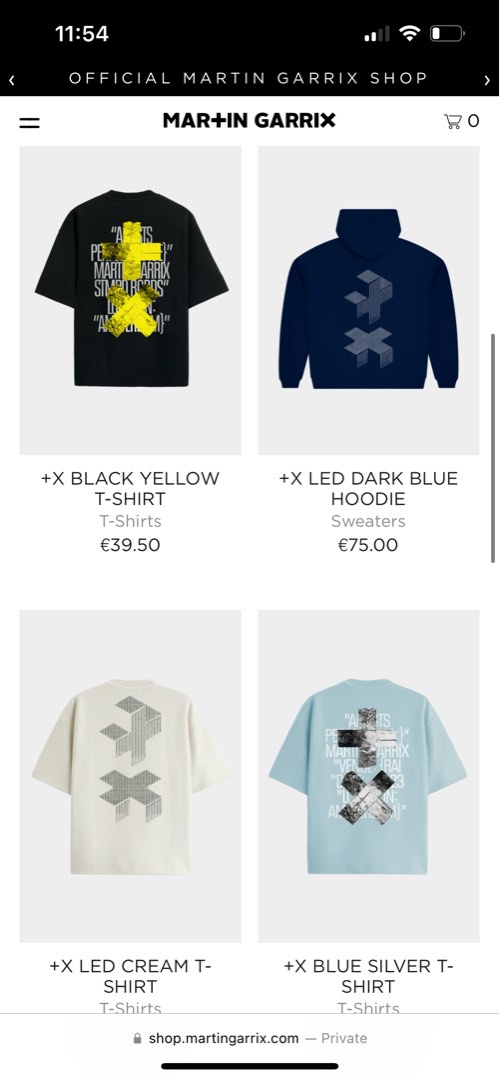 Martin garrix merch - sharing shipping fee, Men's Fashion, Tops & Sets ...