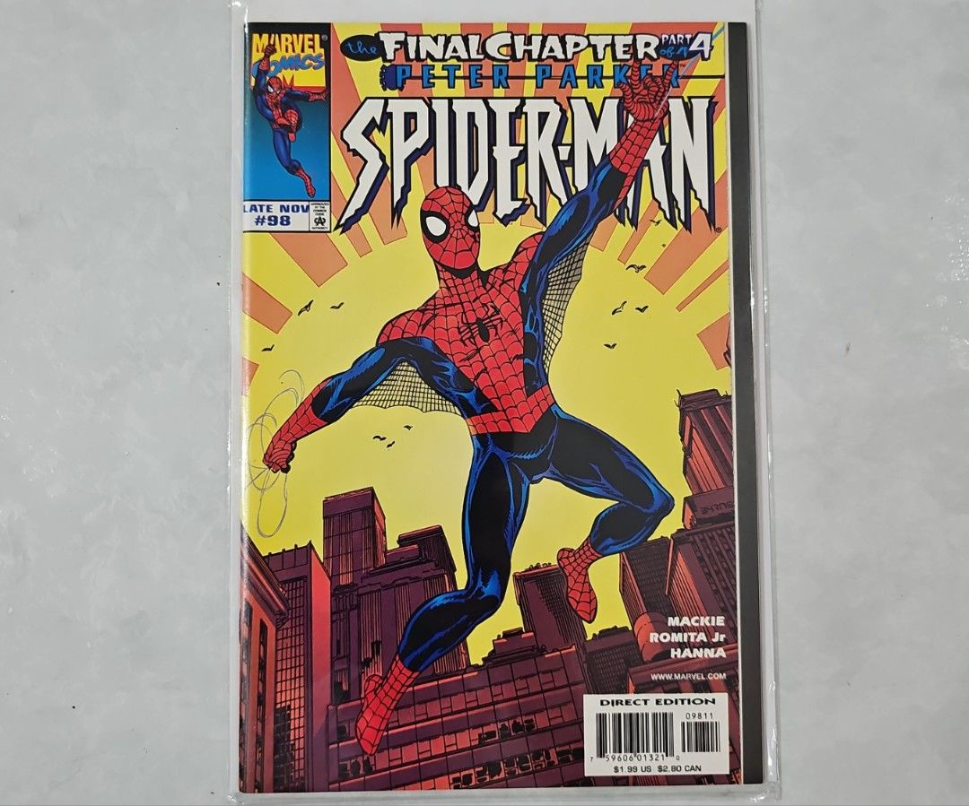 Marvel Comics Spider-Man Final Chapter Complete 4 issue Story Arc Near ...