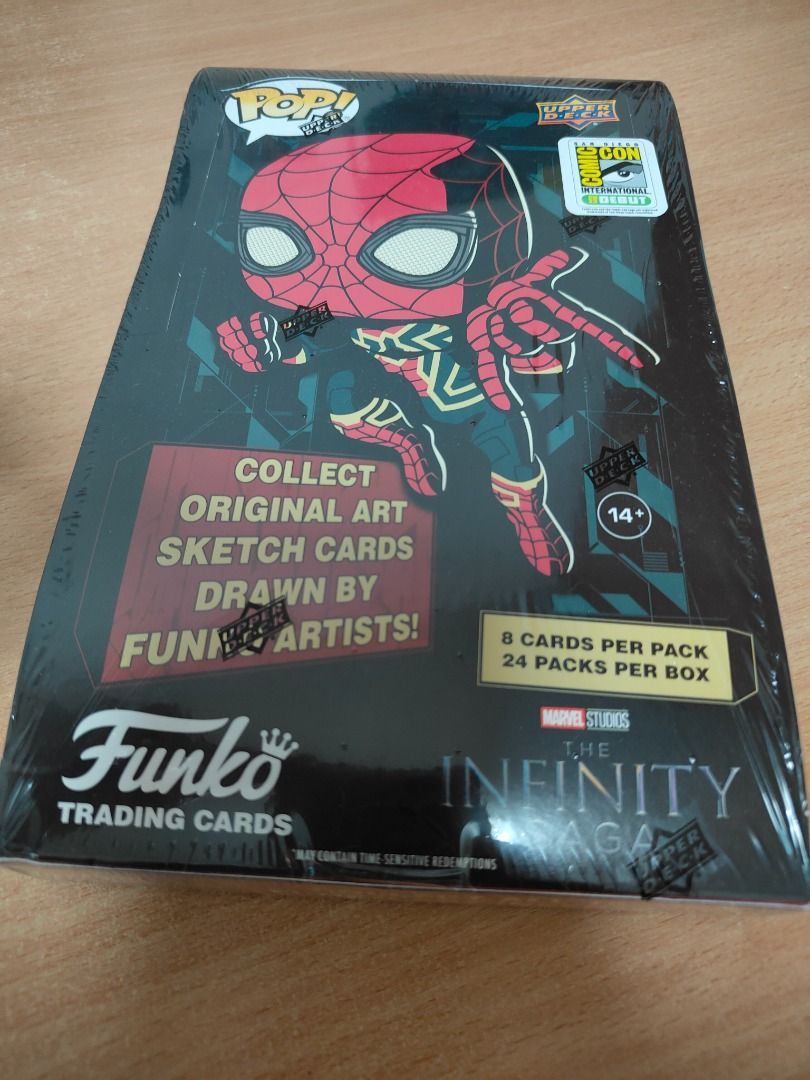 Marvel Studios The Infinity Saga Funko Pop! Trading Cards Box (Upper ...