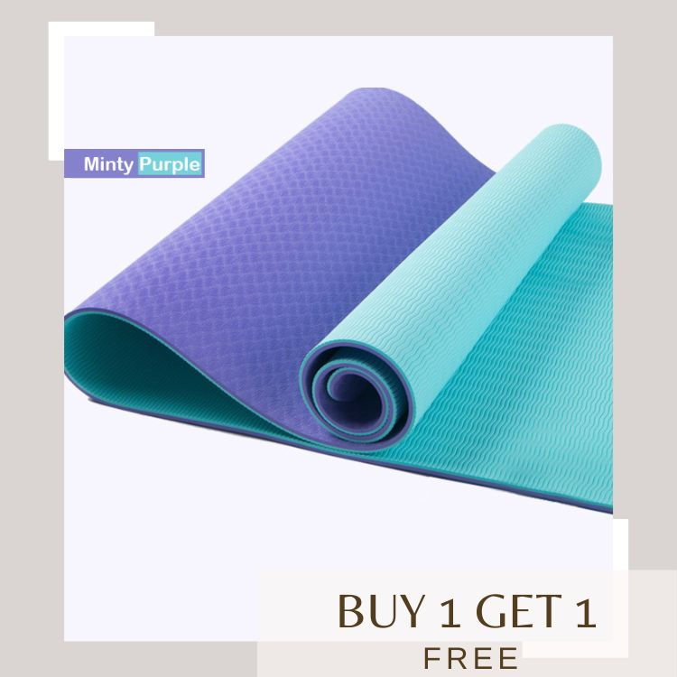 Master Mat Yoga Mat 2nd Generation - Minty Purple, Sports Equipment ...
