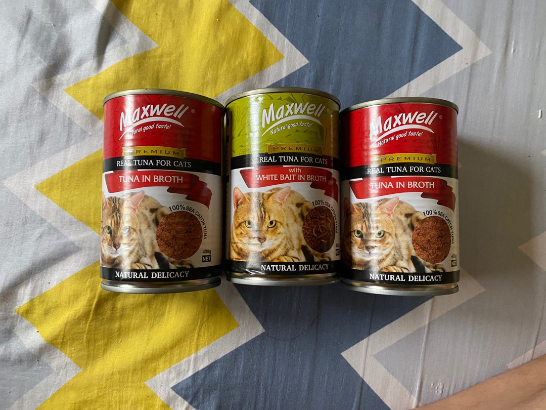 Maxwell Can for Cat 400g, Pet Supplies, Pet Food on Carousell