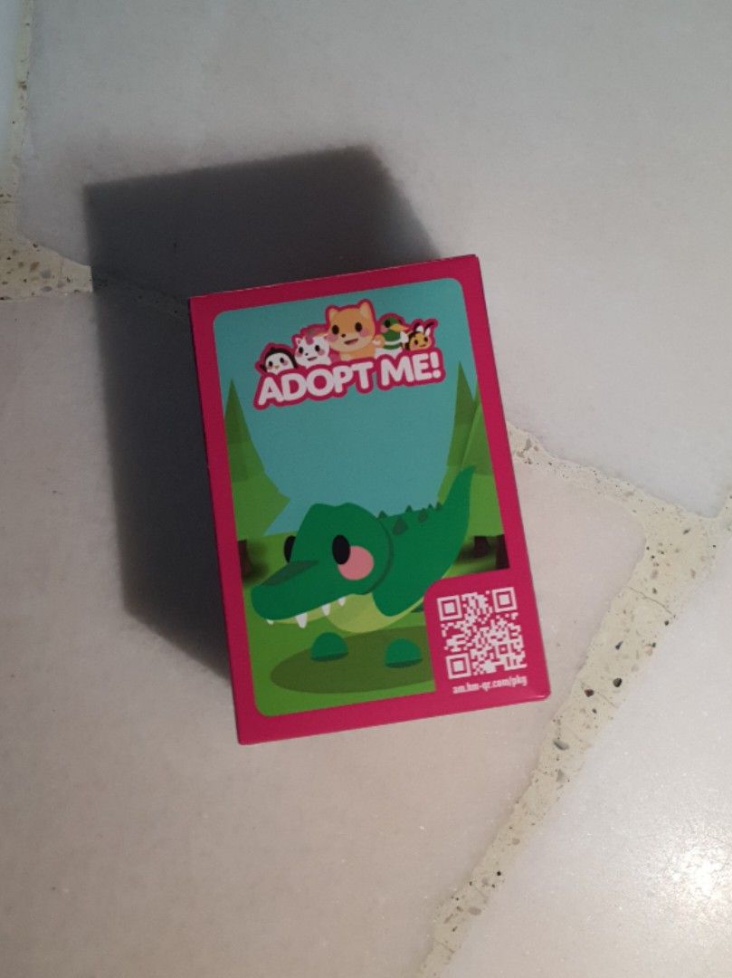 McDonald's ADOPT ME! Crocodile, Hobbies & Toys, Toys & Games on Carousell