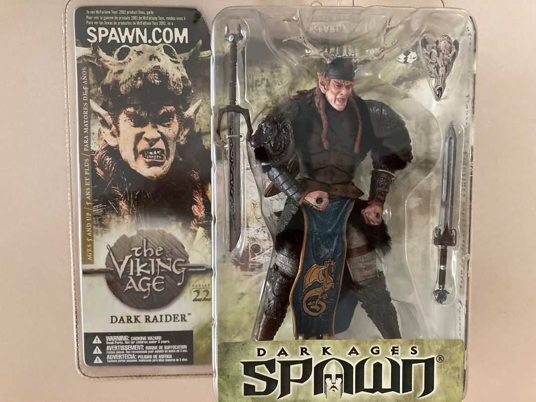 McFarlane Spawn Viking Age Bluetooth Berserker the Troll Dark Raider ...