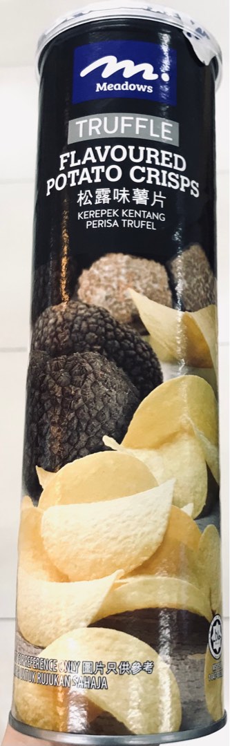 Meadows Truffle Flavoured Potato Crisps Chips 130g, Food & Drinks ...