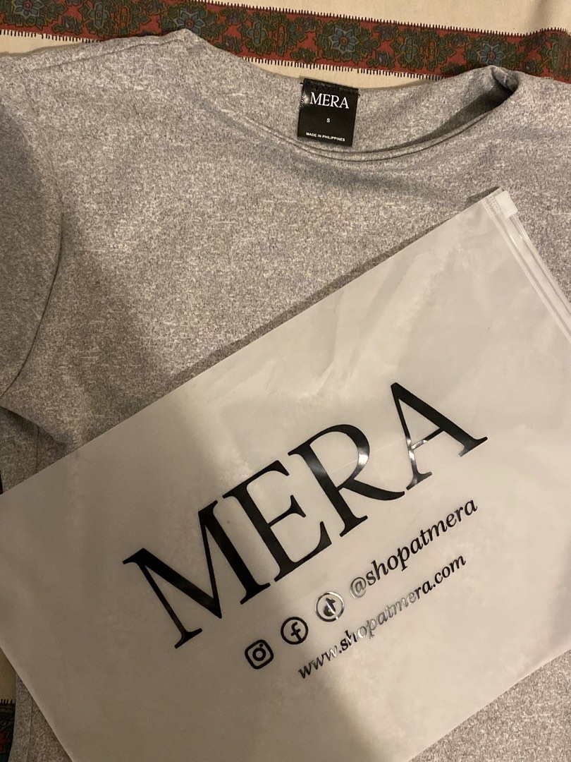 Mera Renata Acid Gray Shirt, Women's Fashion, Tops, Shirts on Carousell