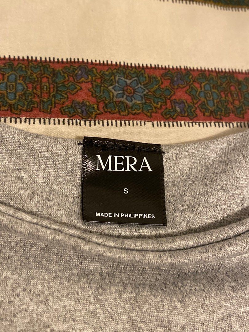 Mera Renata Acid Gray Shirt, Women's Fashion, Tops, Shirts on Carousell