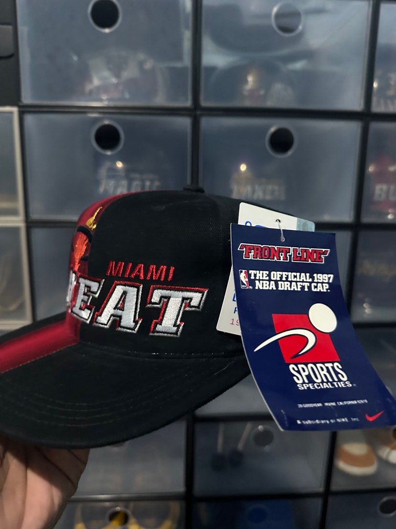 Miami Heat 1997 Draft hat, Men's Fashion, Watches & Accessories, Caps ...
