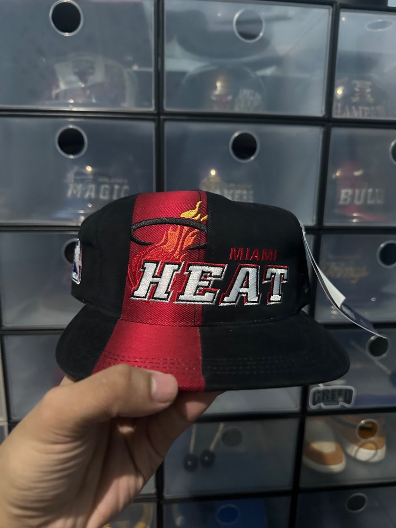 Miami Heat 1997 Draft hat, Men's Fashion, Watches & Accessories, Caps ...