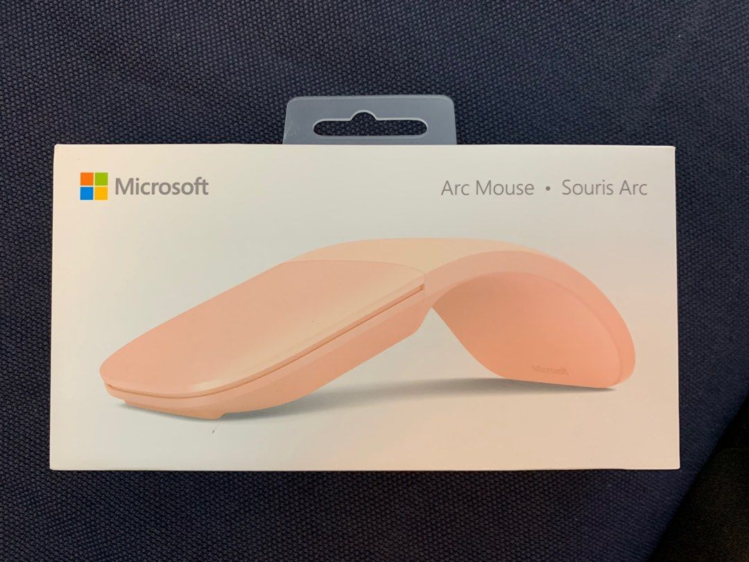 Microsoft Souris Arc mouse - soft pink, Computers & Tech, Parts ...
