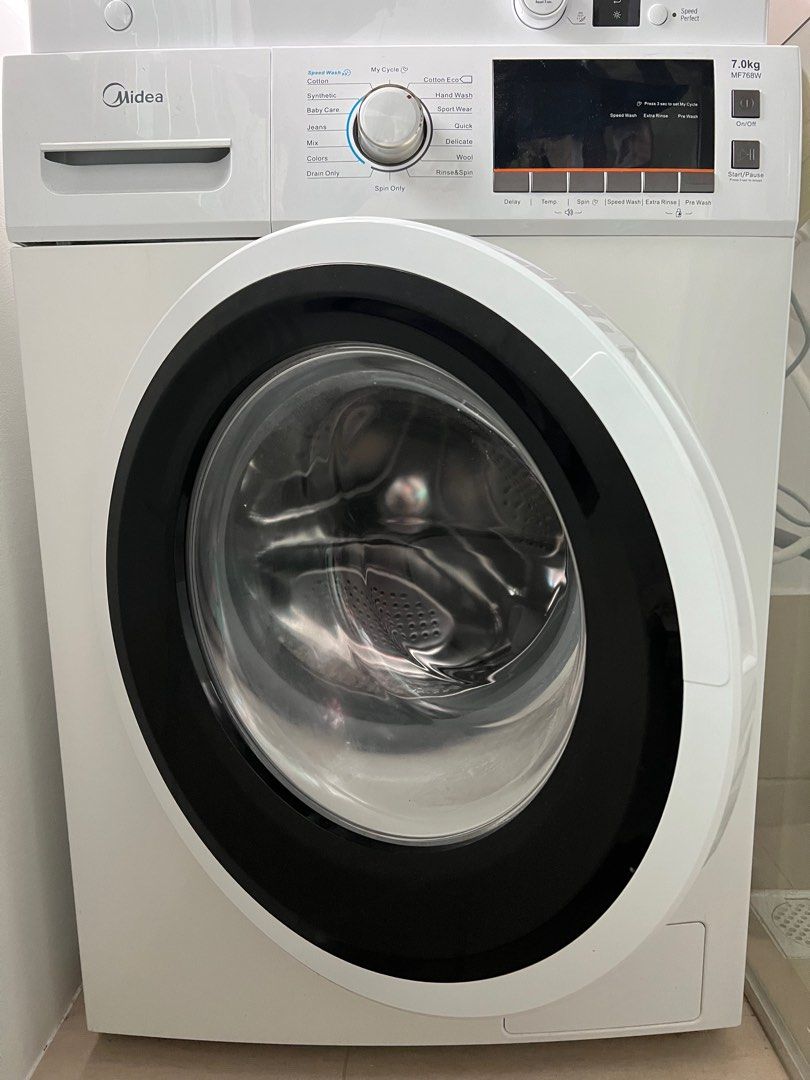 Midea washer washing machine 7kg, TV & Home Appliances, Washing ...
