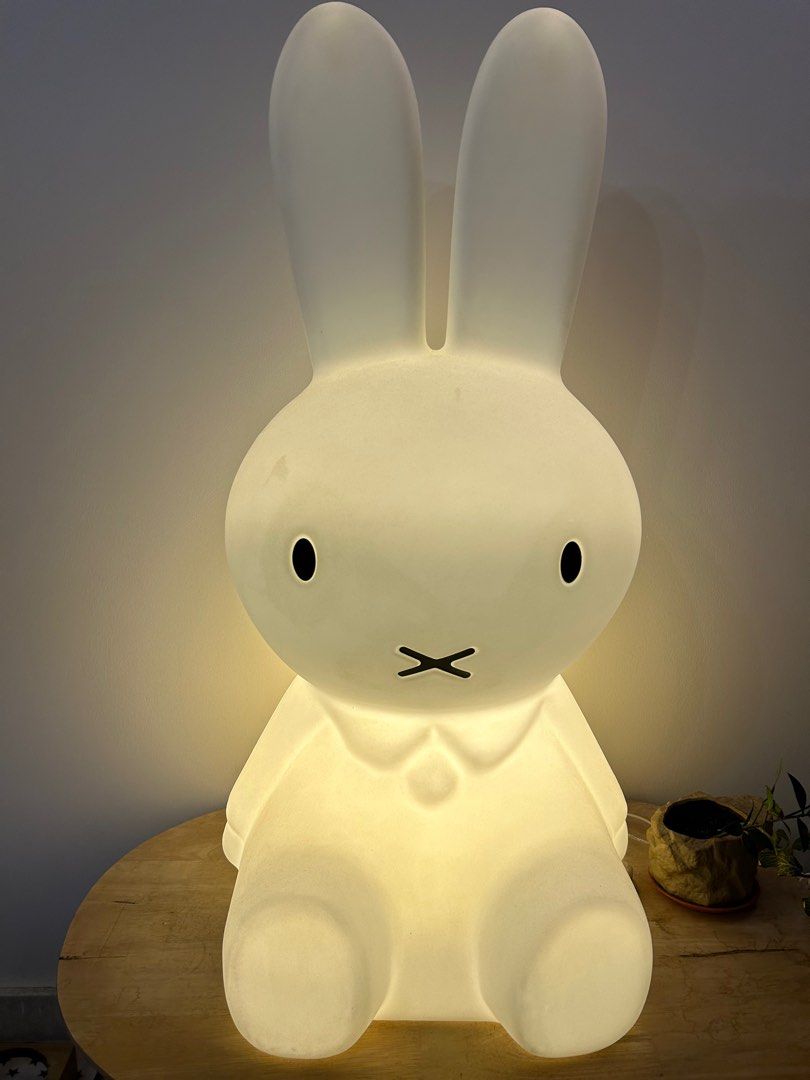 Miffy big lamp, Furniture & Home Living, Lighting & Fans, Lighting on ...