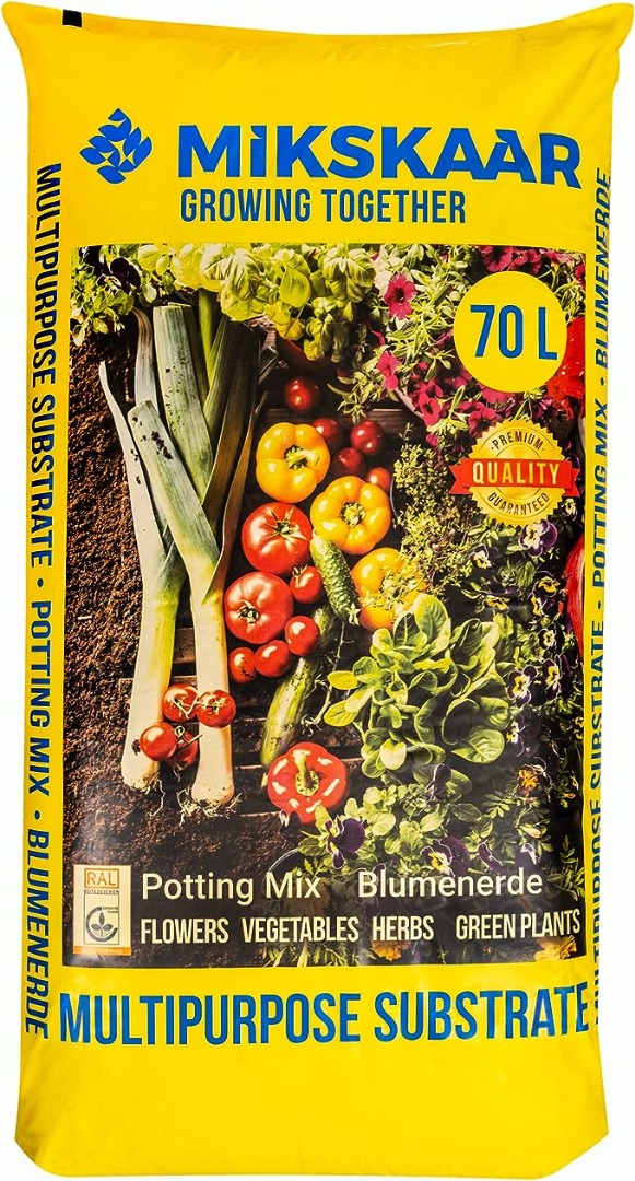 MIKSKAAR POTTING MIX 70L, Furniture & Home Living, Gardening, Garden Soil & Fertilisers on Carousell