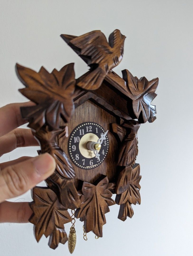 Mini cuckoo clock (made in germany), Furniture & Home Living, Home ...