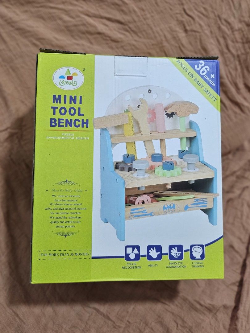 Mini Tool Bench, Hobbies & Toys, Toys & Games on Carousell