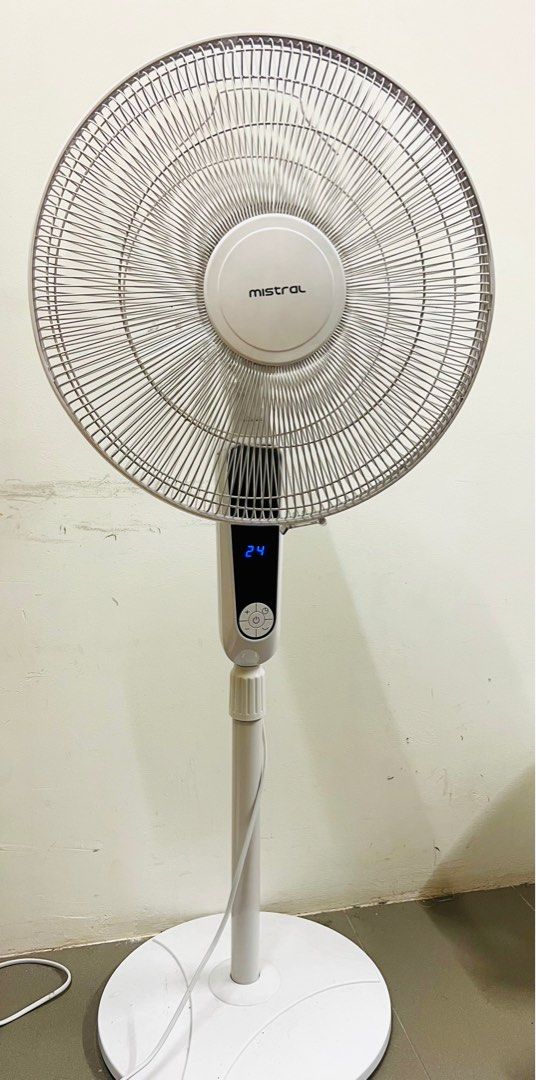 Mistral 24” DC Stand Fan, Furniture & Home Living, Lighting & Fans ...